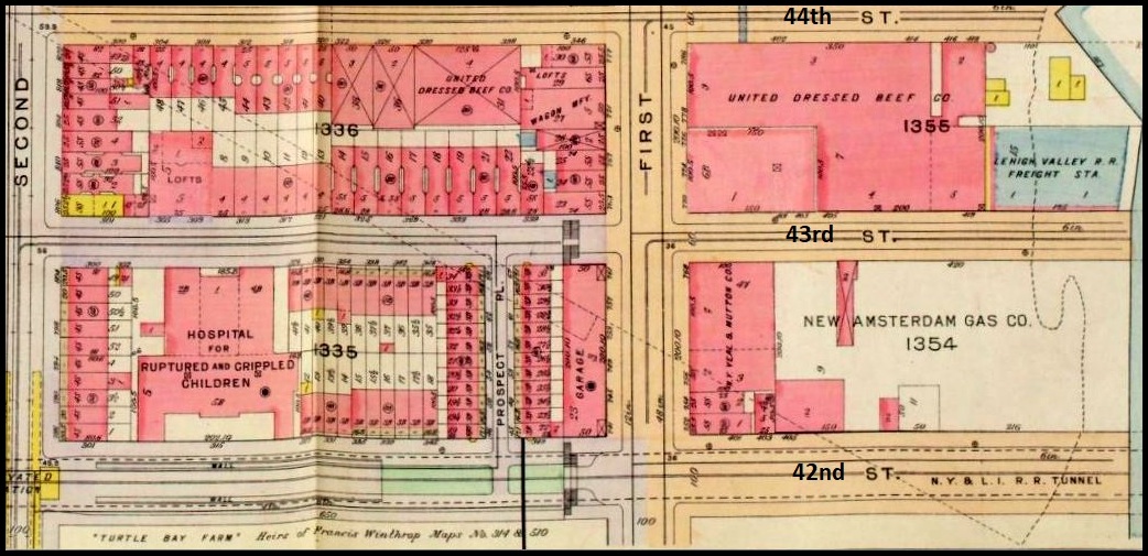 Tudor City Confidential: ARTIFACT: 1920 Manhattan Land Atlas
