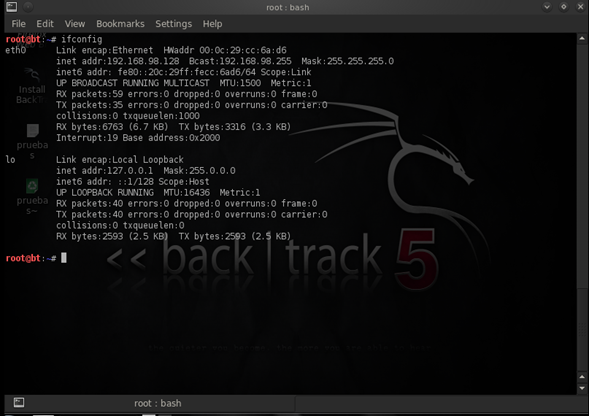 Luego procederemos a realizar el cambio de la dirección MACde nuestra ...