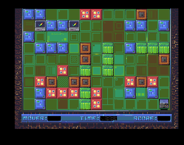 Indie Retro News: Chips - Puzzle remake is coming to an Amiga near you!