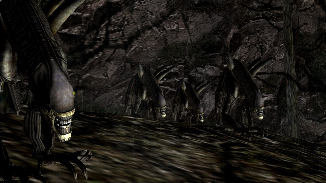 GabrielGantz Resident Evil 4 Modding : Xenomorphs - Alien - por Colmillos