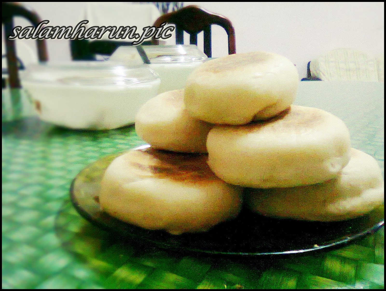 ( My Food My World): English Muffin ( Roti Breakfast Macam kat Mc.Donald)
