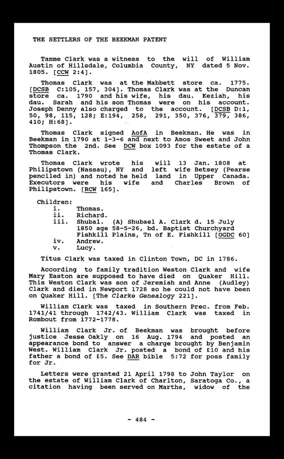 Hunt For Sweet Family: ⍉David's Son, Amos of Beekman