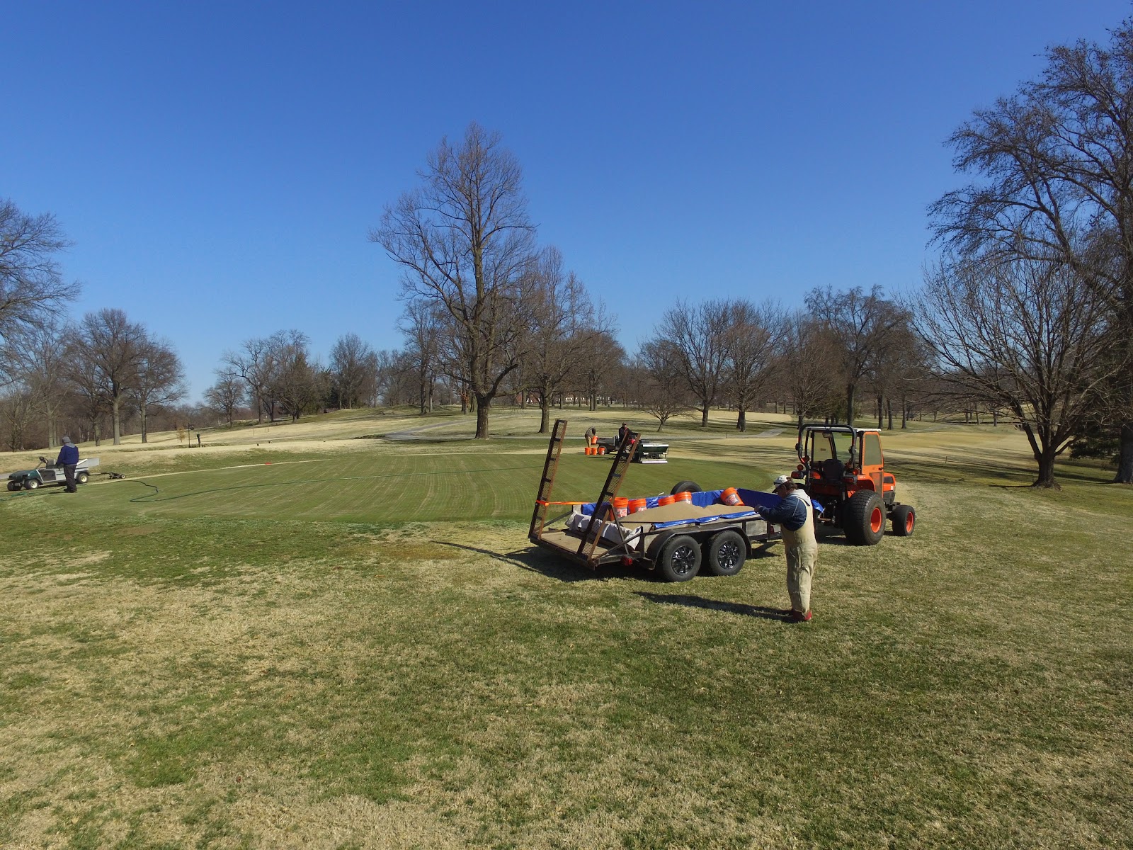 Glen Echo Country Club Golf Course Management: Spring Greens Aeration ...