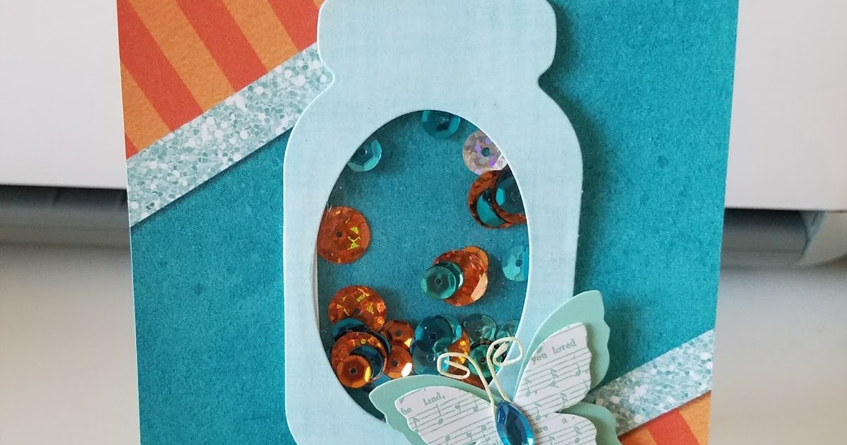 Brenian Designs: Mason Jar Shaker Card