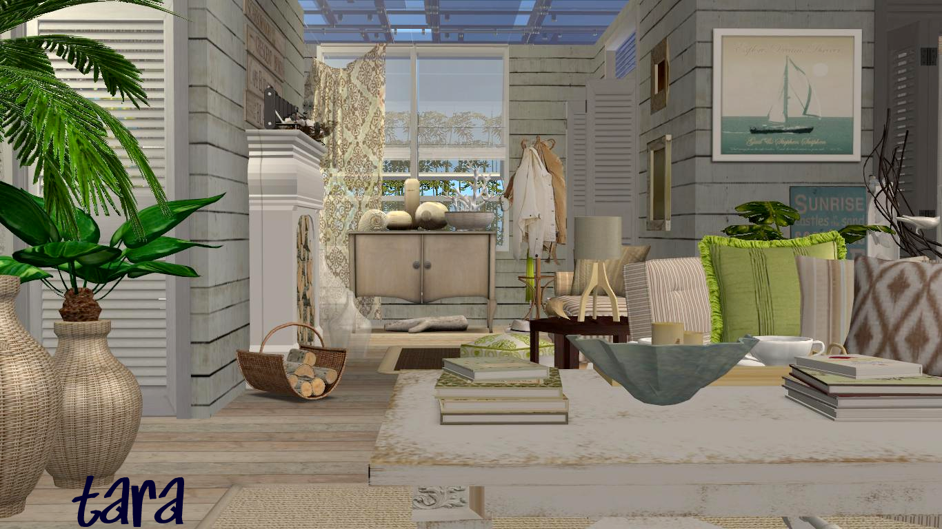 Sims 2 Creations by Tara: Beach Cottage
