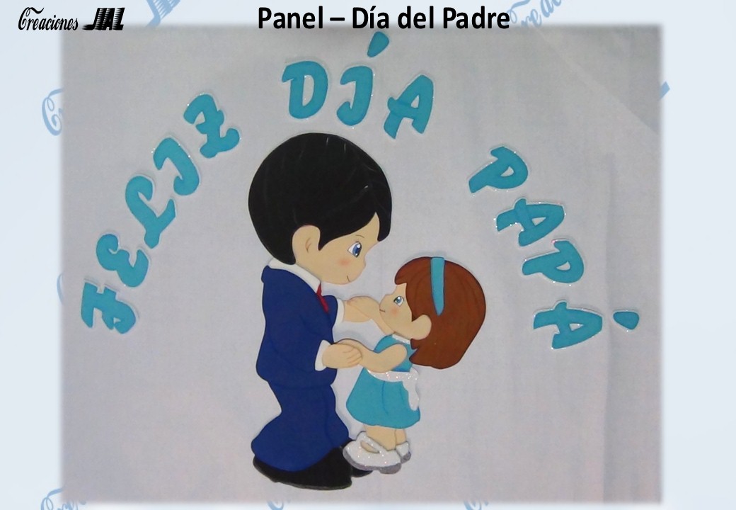 Creaciones JIAL: Panel Día del Padre 01