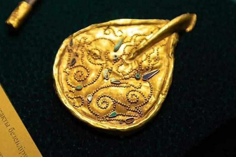 850 gold artefacts belonging to the Scythian-Saka era found in ...
