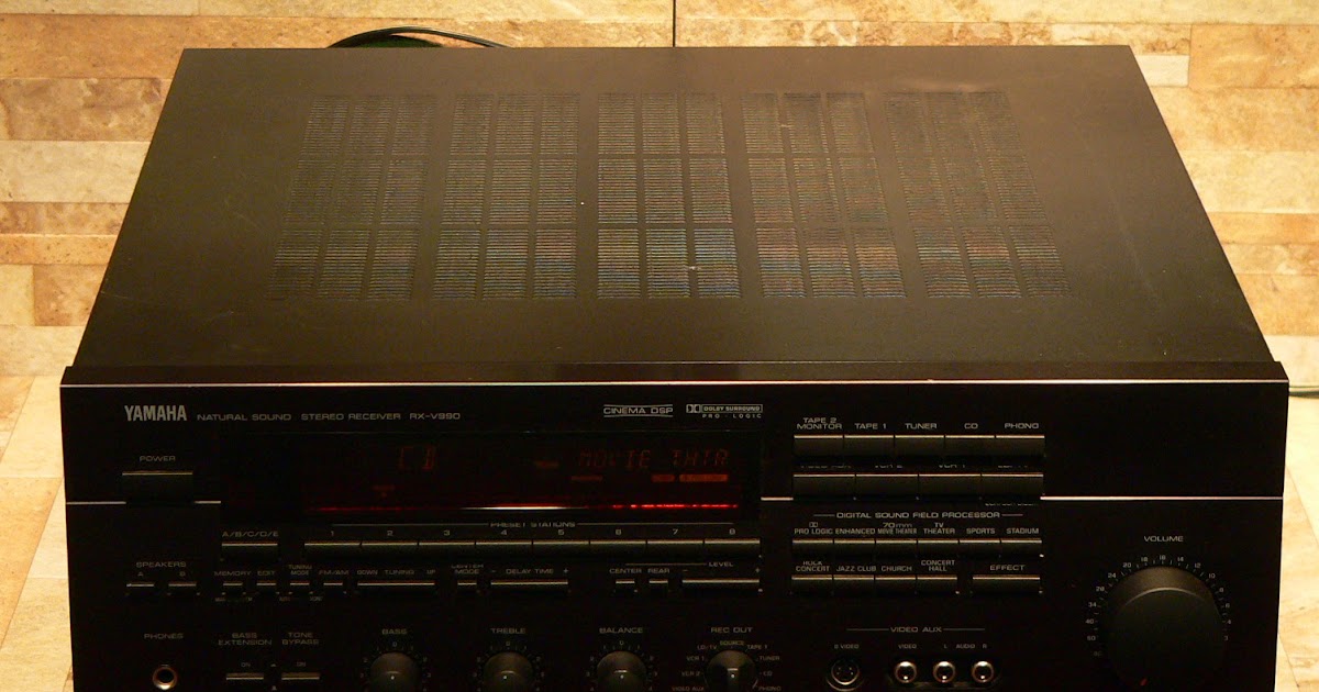 su-distribuidor audio hi-fi and hi-end: RECEIVER YAMAHA RX-V990 JAPAN ...