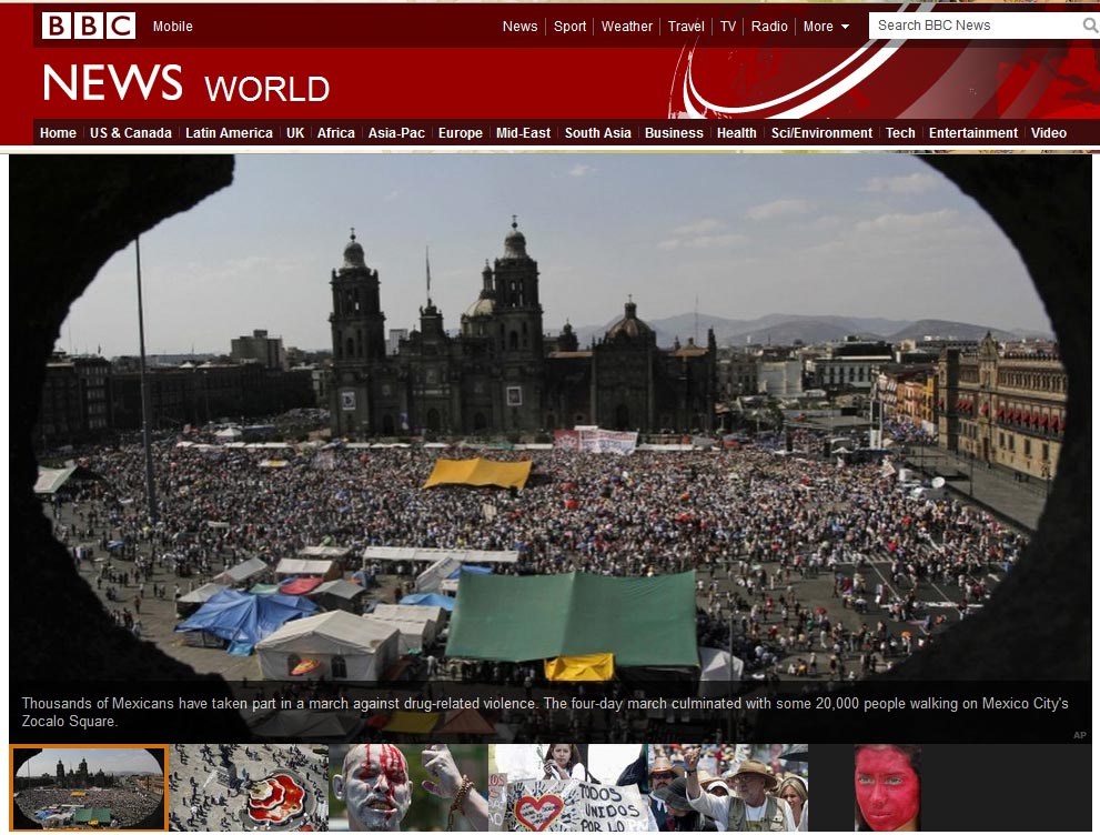 Tina Winterlik: Mexico's Peace March- Stop the War on Drugs NOW