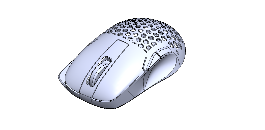 Full 3D printed body Custom wireless mouse / G305 mod / 커스텀 마우스 완성