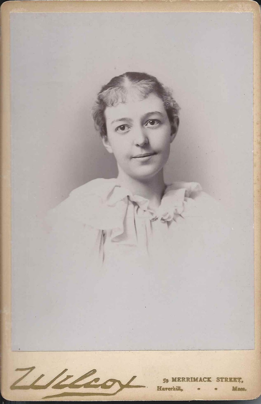 Heirlooms Reunited: 1894 Graduation Photograph of Amy Gertrude Foss ...