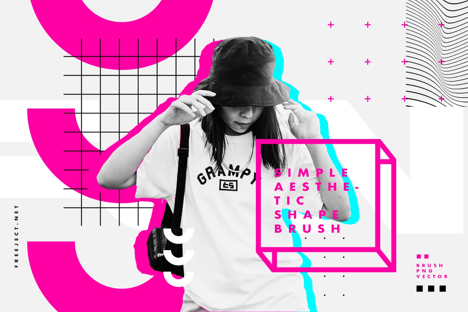 Free Download DEMO Aesthetic Shape Photoshop Brush - ABR File