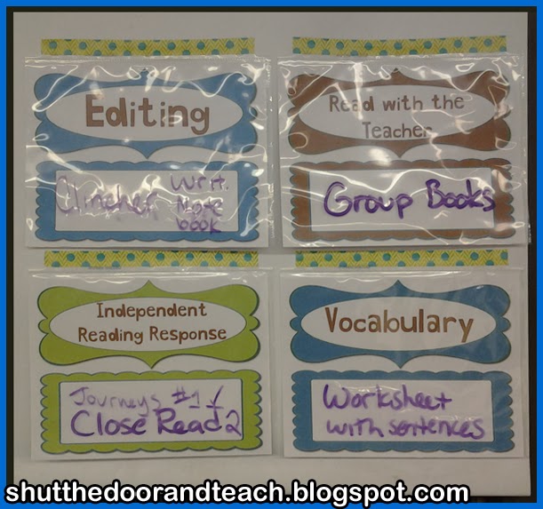 Shut the Door and Teach: Setting Up my Literacy Stations