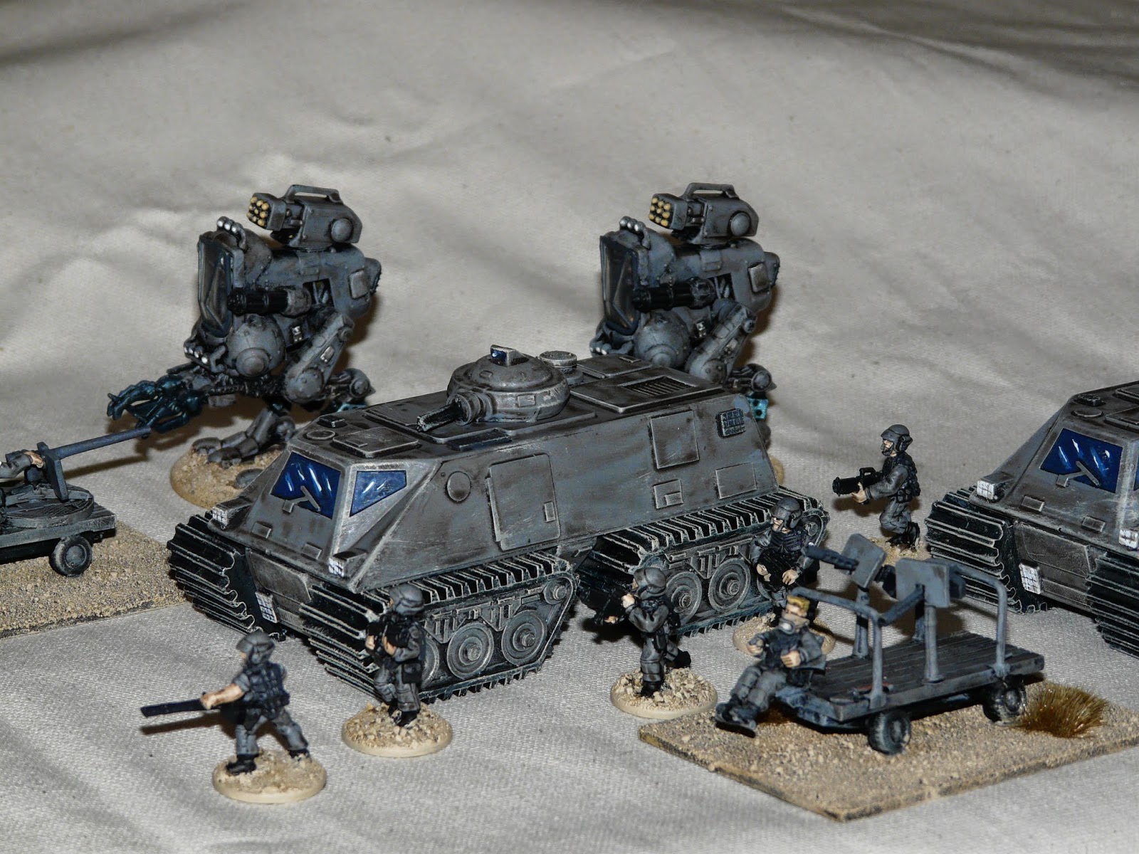 Dust, Tears & Dice: Daemonscape - 25mm Sci-fi Vehicles Part 2