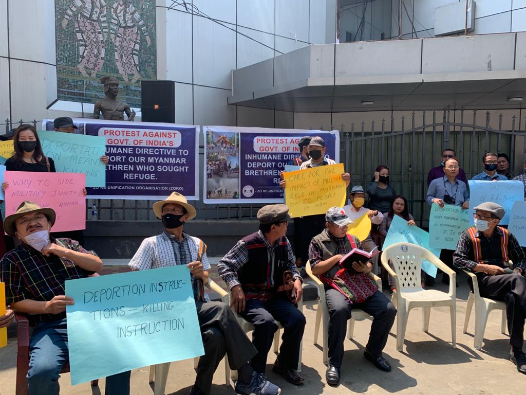 ZORO-in Myanmar Zofate thlavang hauhin MHA thuchhuak hal - EXPLORE MIZORAM