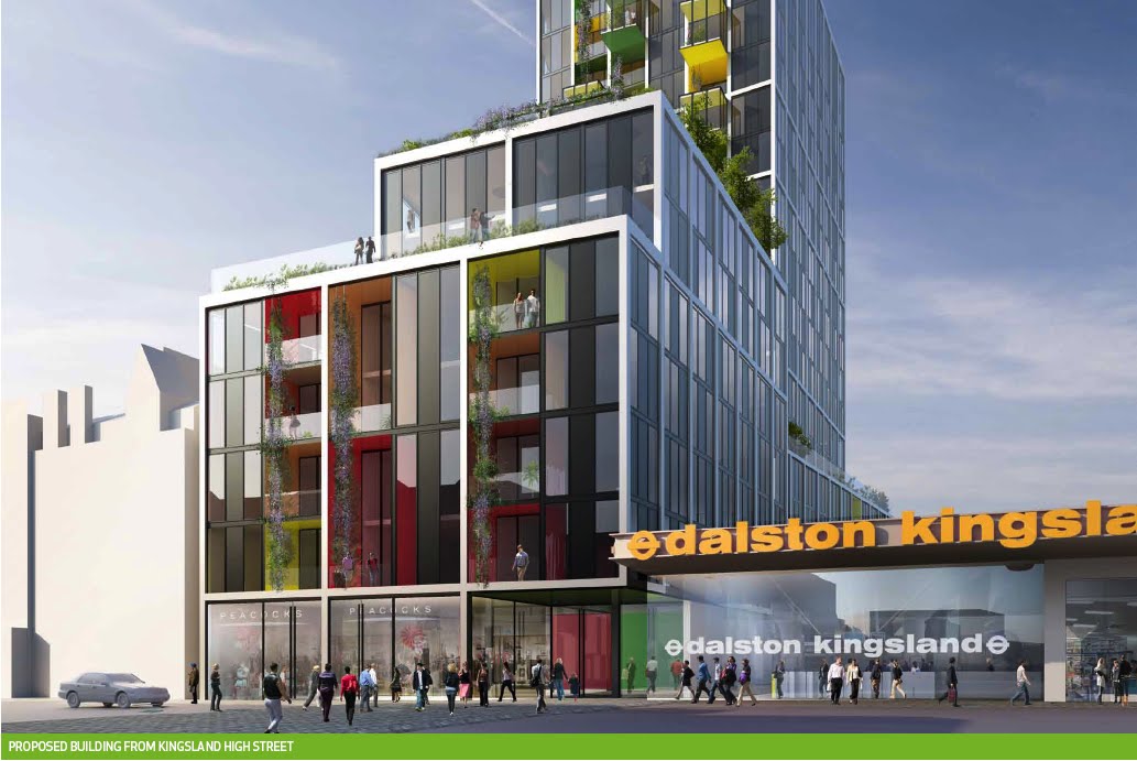 OPEN Dalston: New towerblock for Kingsland High Street