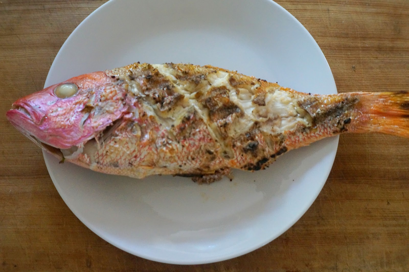 Thai-Style Grilled Red Snapper