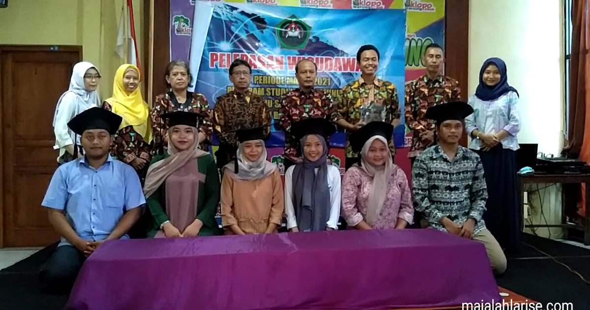 Pelepasan Wisudawan Maret 2021 FISIP Univet Bantara Sukoharjo - MAJALAH LARISE
