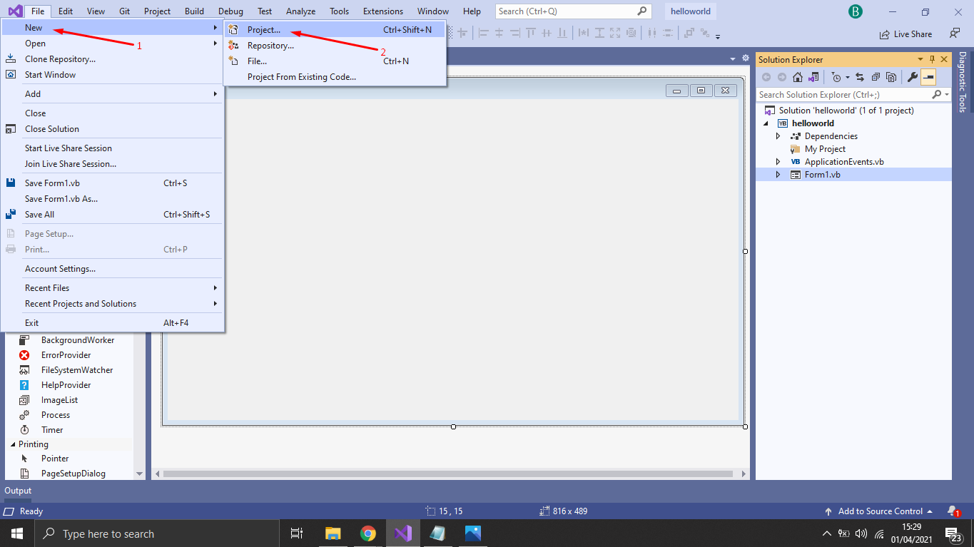 Tutorial Vbnet Tutorial Mengenai If Then Else Statement Combobox Menggunakan Vbnet Part 4