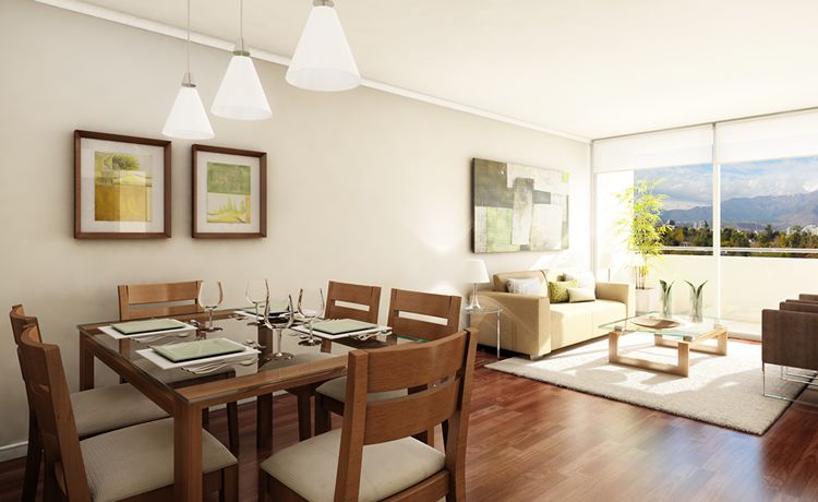 ¿Como armar y decorar un living-comedor?