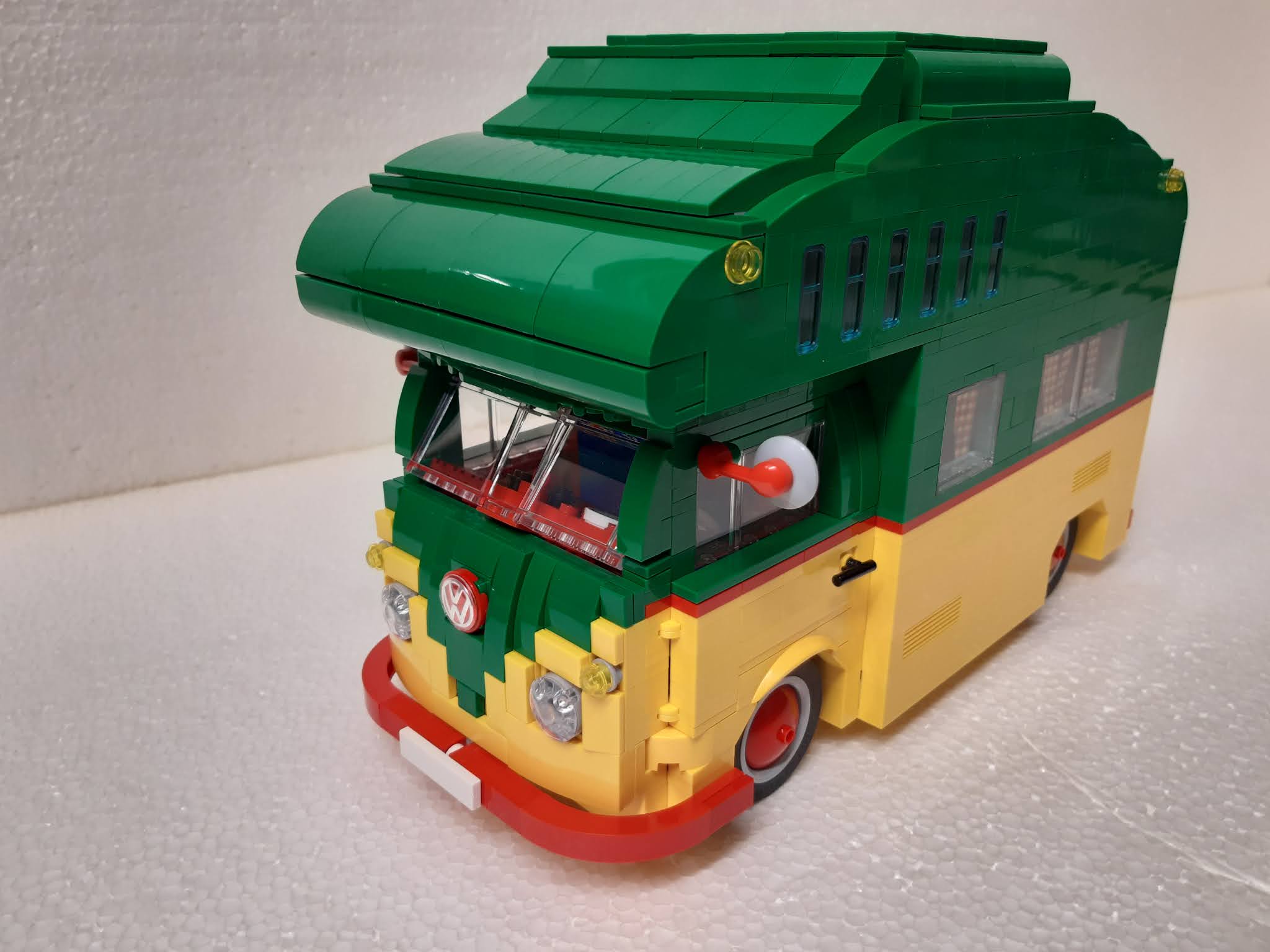 ZerLego Land: VW t1 Bulli snail camper