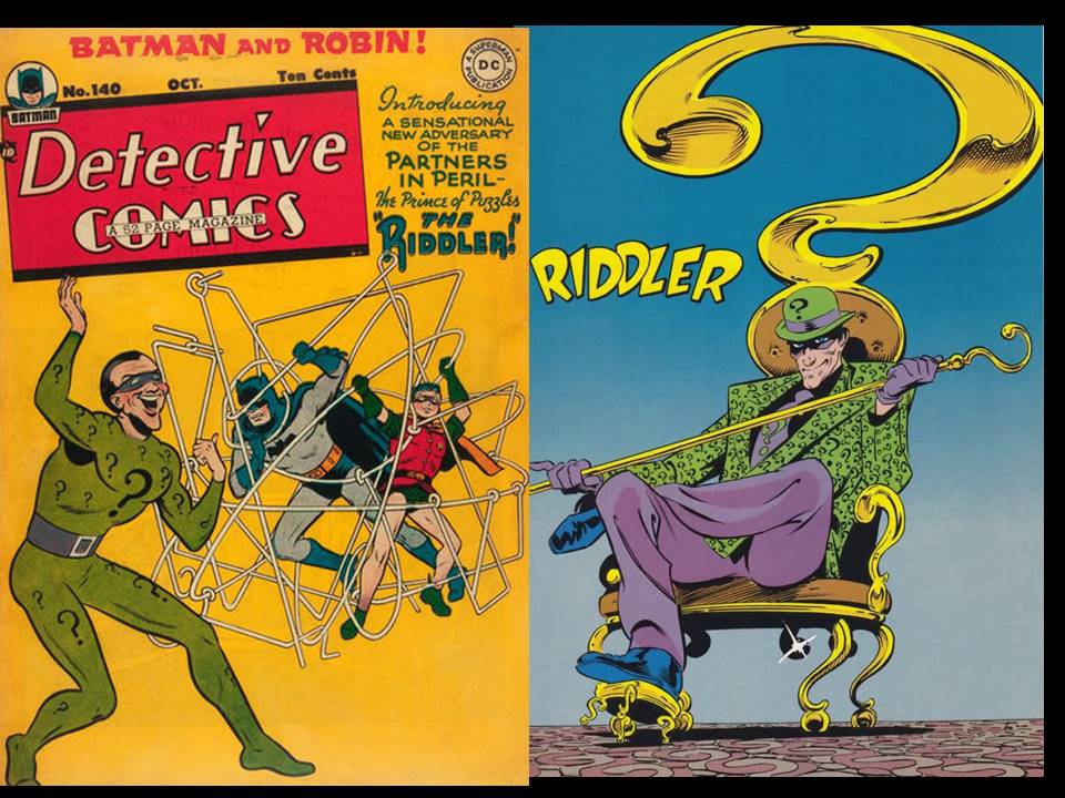 Dave's Comic Heroes Blog: Gotham Guide with Penguin, Riddler and Two-Face
