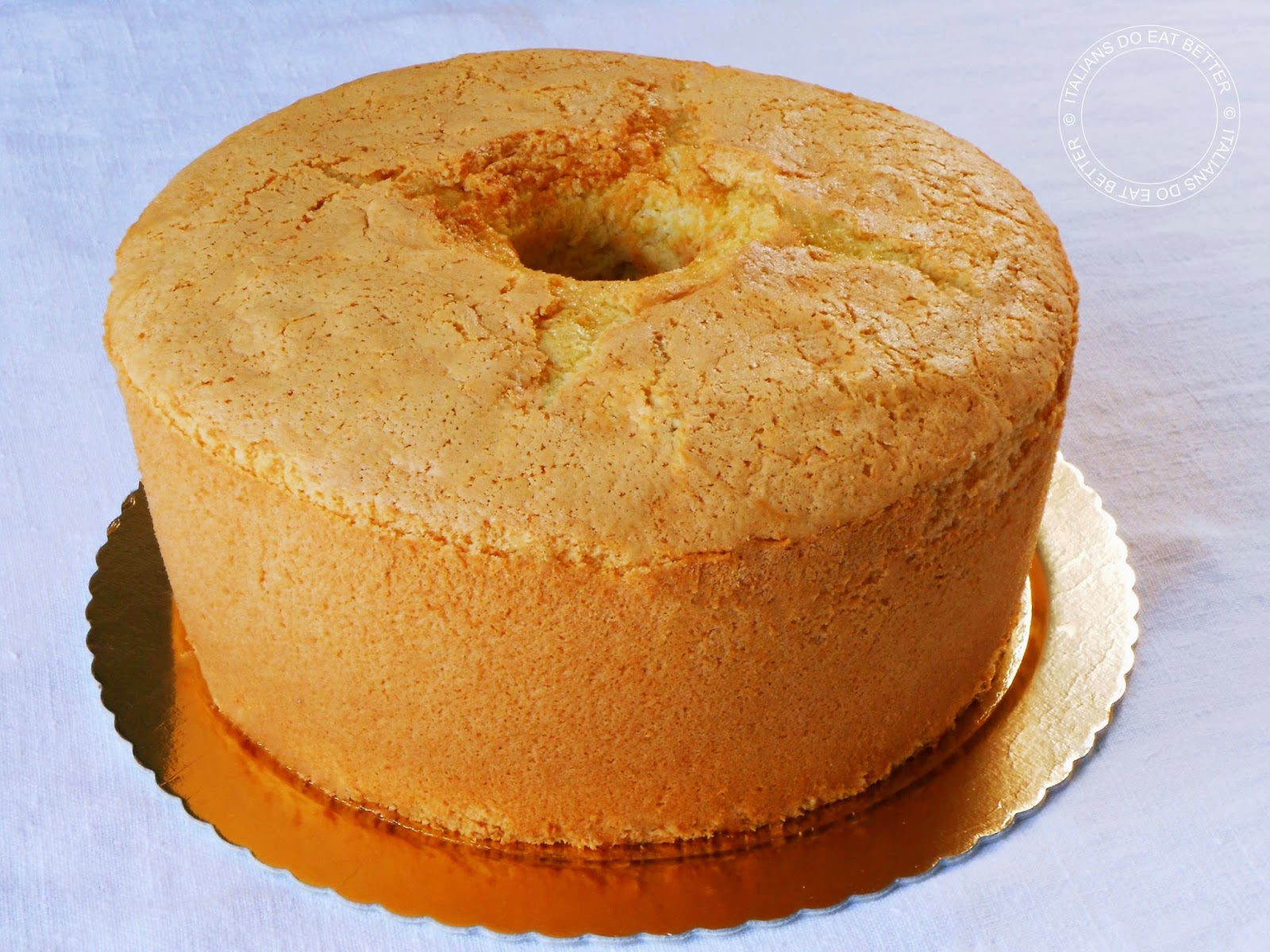 CHIFFON CAKE - ITALIANS DO EAT BETTER