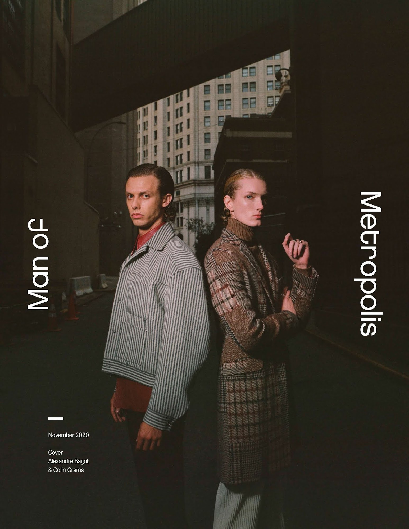 Alexandre Bagot y Colin Grams para Man of Metropolis por Andrew Thompson