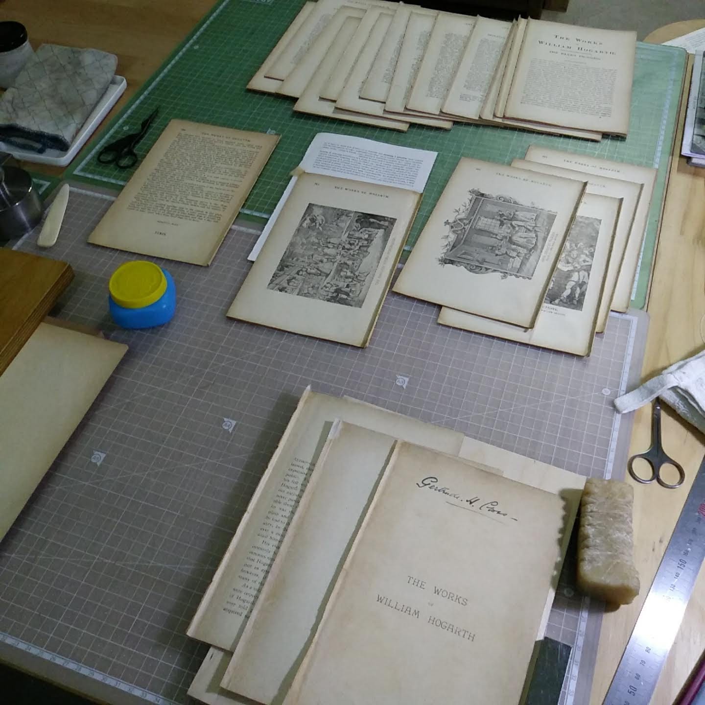 헌책방 옆 제본공방 bookbinding studio