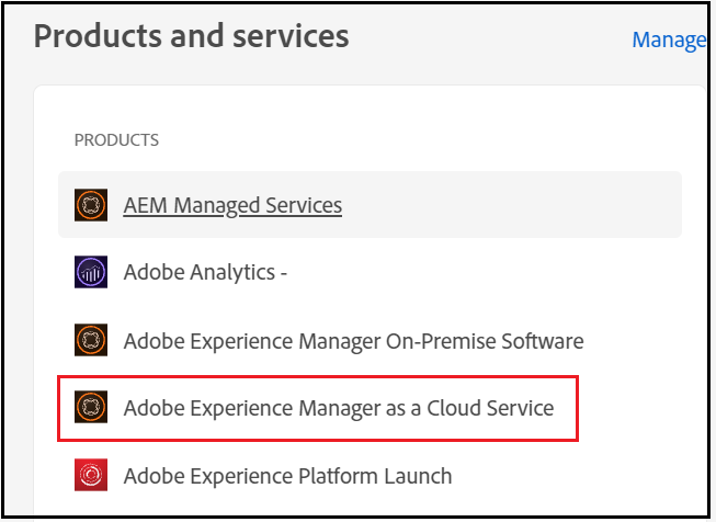 AEM as a Cloud Service - Sandbox Setup