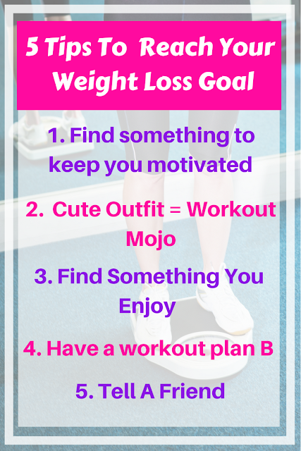 5 Tips To Reach Your Weightloss Goal