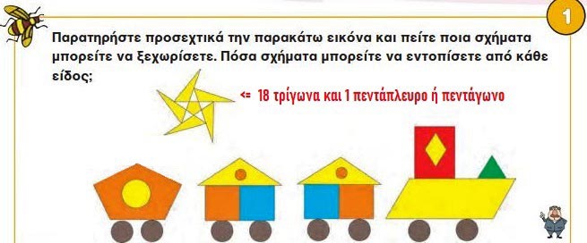 Κεφ. 3ο: Γεωμετρικά σχήματα & στερεά σώματα - Μαθηματικά Γ' Δημοτικού
