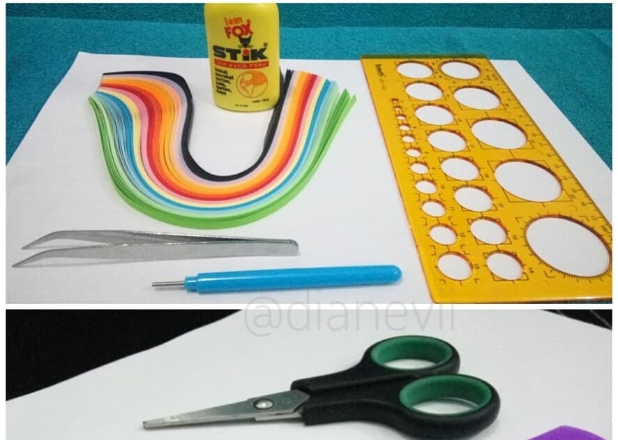 Cara Mudah Membuat Paper Quilling