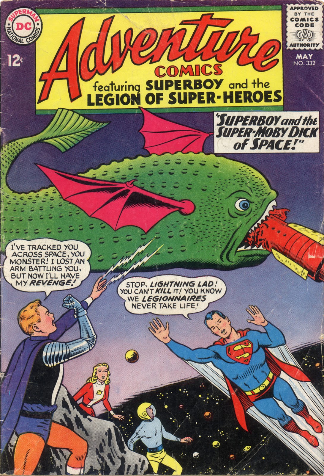 Days of Adventure: Adventure Comics # 332, May, 1965