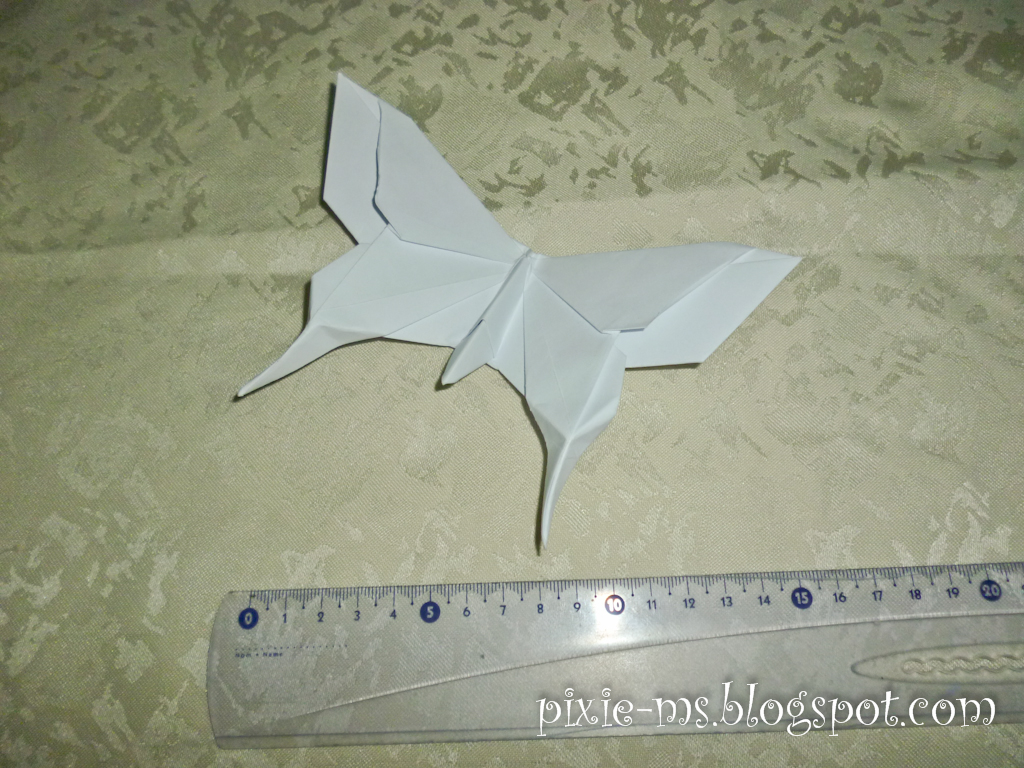 Papírvilág: origami butterfly / origami lepke