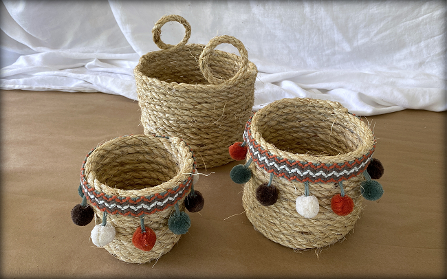 WobiSobi: Easy Rope Basket Planter