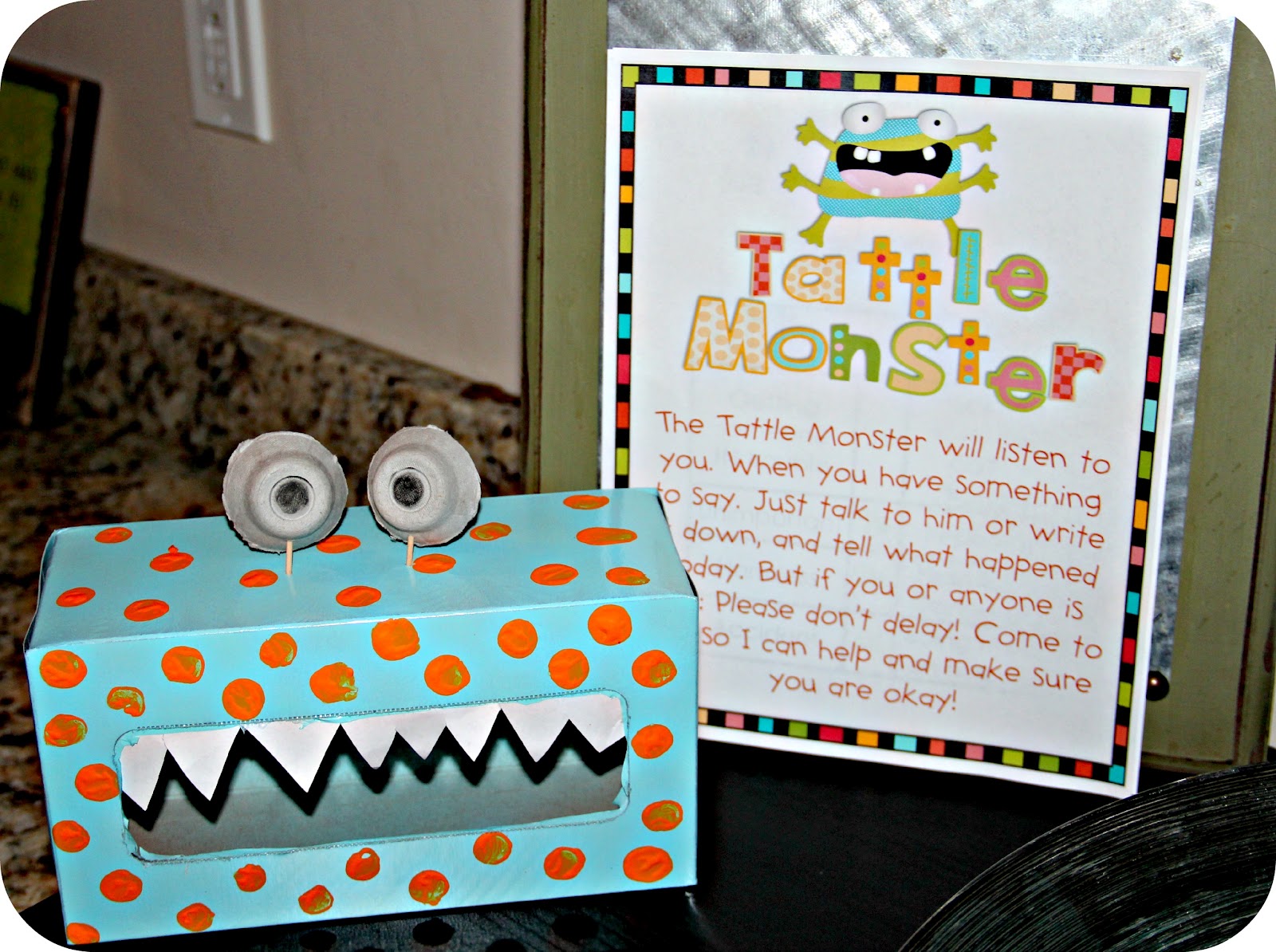 Blue Skies Ahead: Tattle Monsters FHE