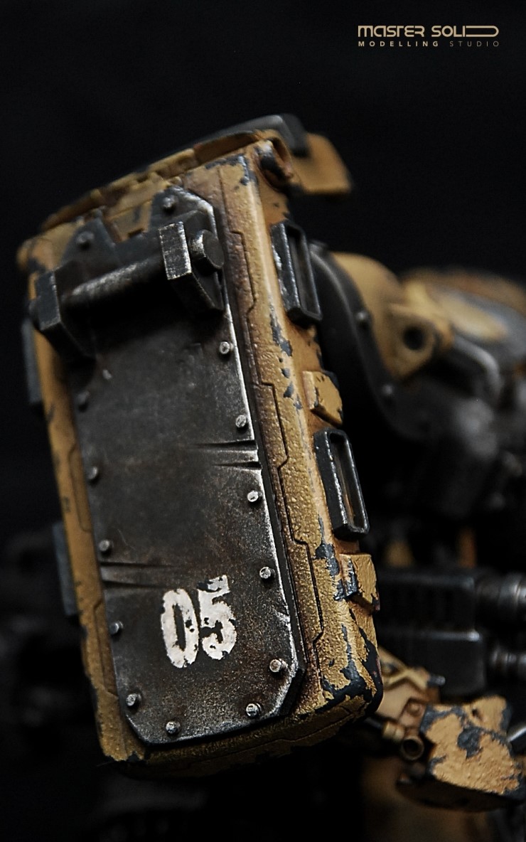 GUNDAM GUY: MG Sand Reaper Dom Unknown Type [Dom + Garbaldy] - Mixing Build