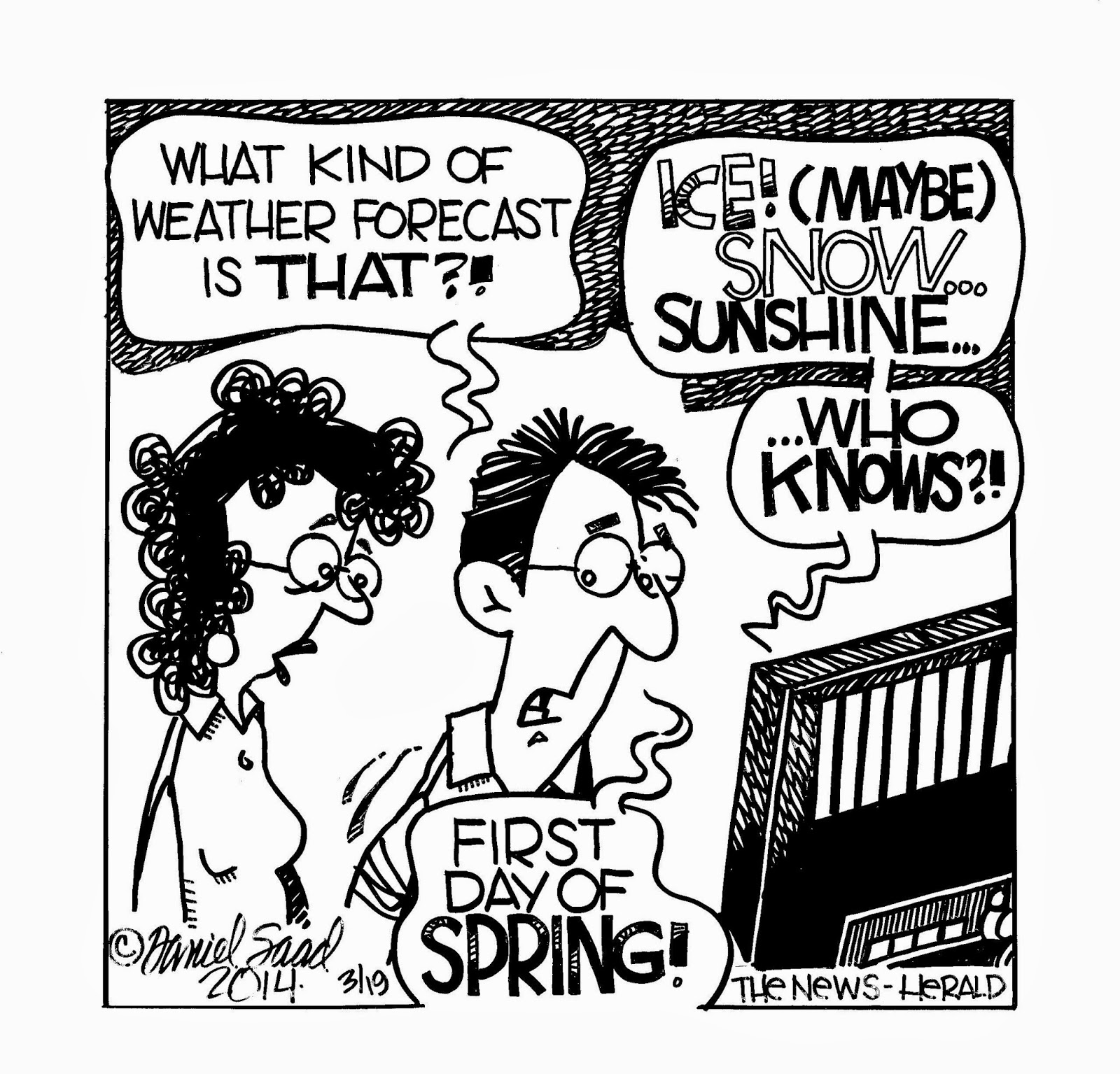 Pen Points: Cartoons of the Day: Spring Has Sprung!