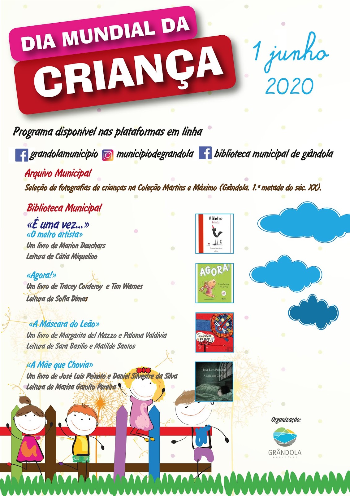 1 de junho Dia Mundial da Criança