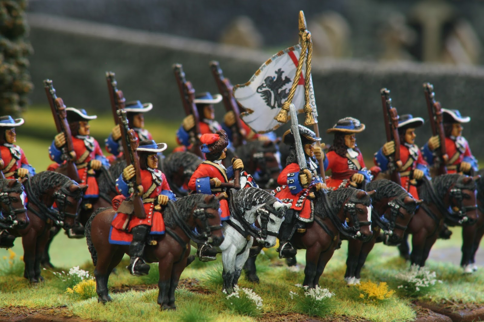 Dispatches from the Mess: Jacobite Dragoons - Lord Dongan's Regiment ...