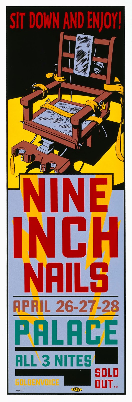 INSIDE THE ROCK POSTER FRAME BLOG: Jim Evans - TAZ Artist Interview