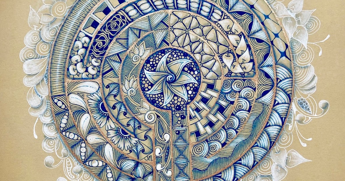 SimTangle : Opus with Labyrinth and other Zentangle Classes