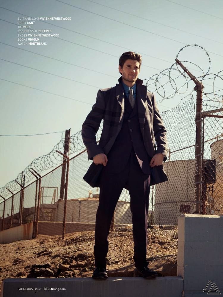 Ben Barnes para BELLO Magazine Enero 2015