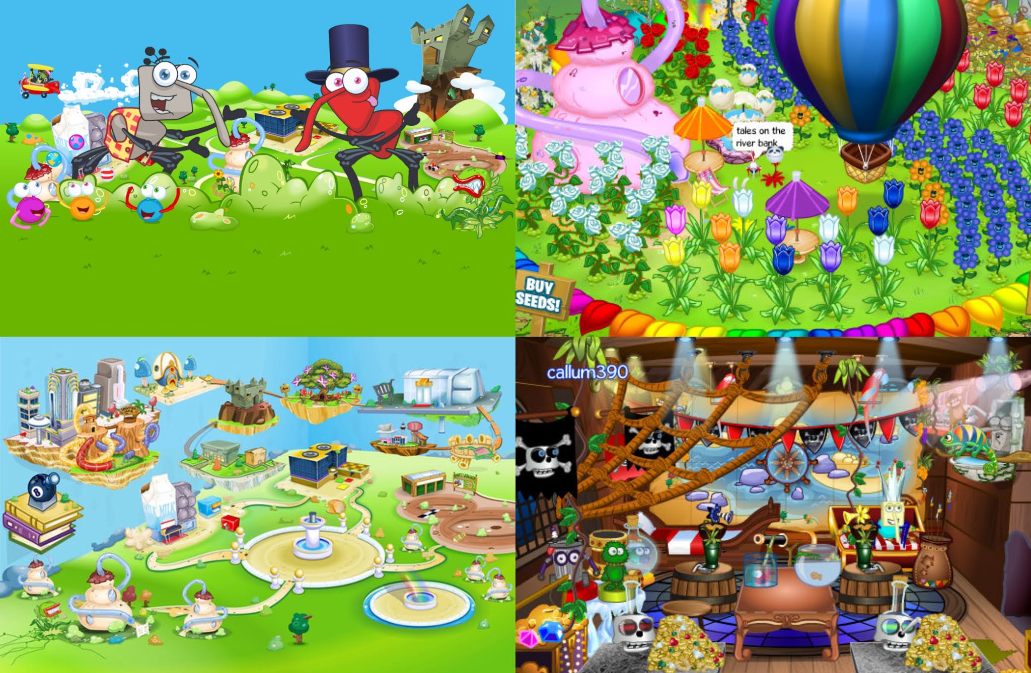 Bin Weevils Backgrounds