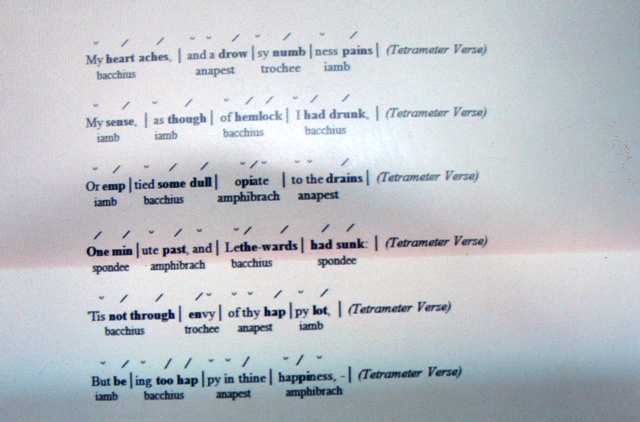 https:poetrydish.blogspot.com: Foot in Bacchius