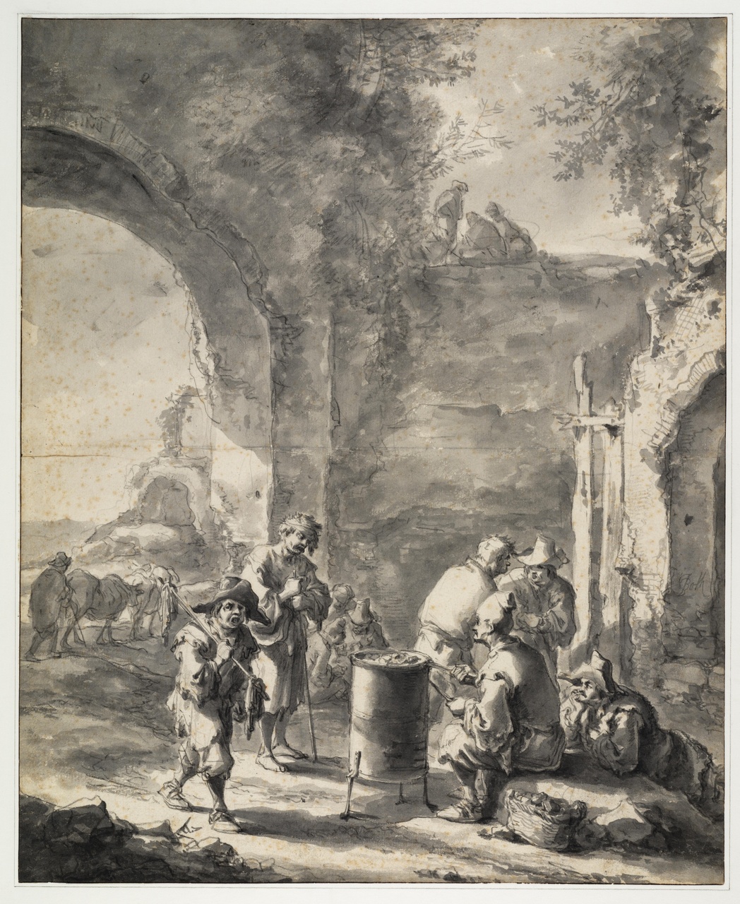 Spencer Alley: Brothers Jan Both and Andries Both in Italy