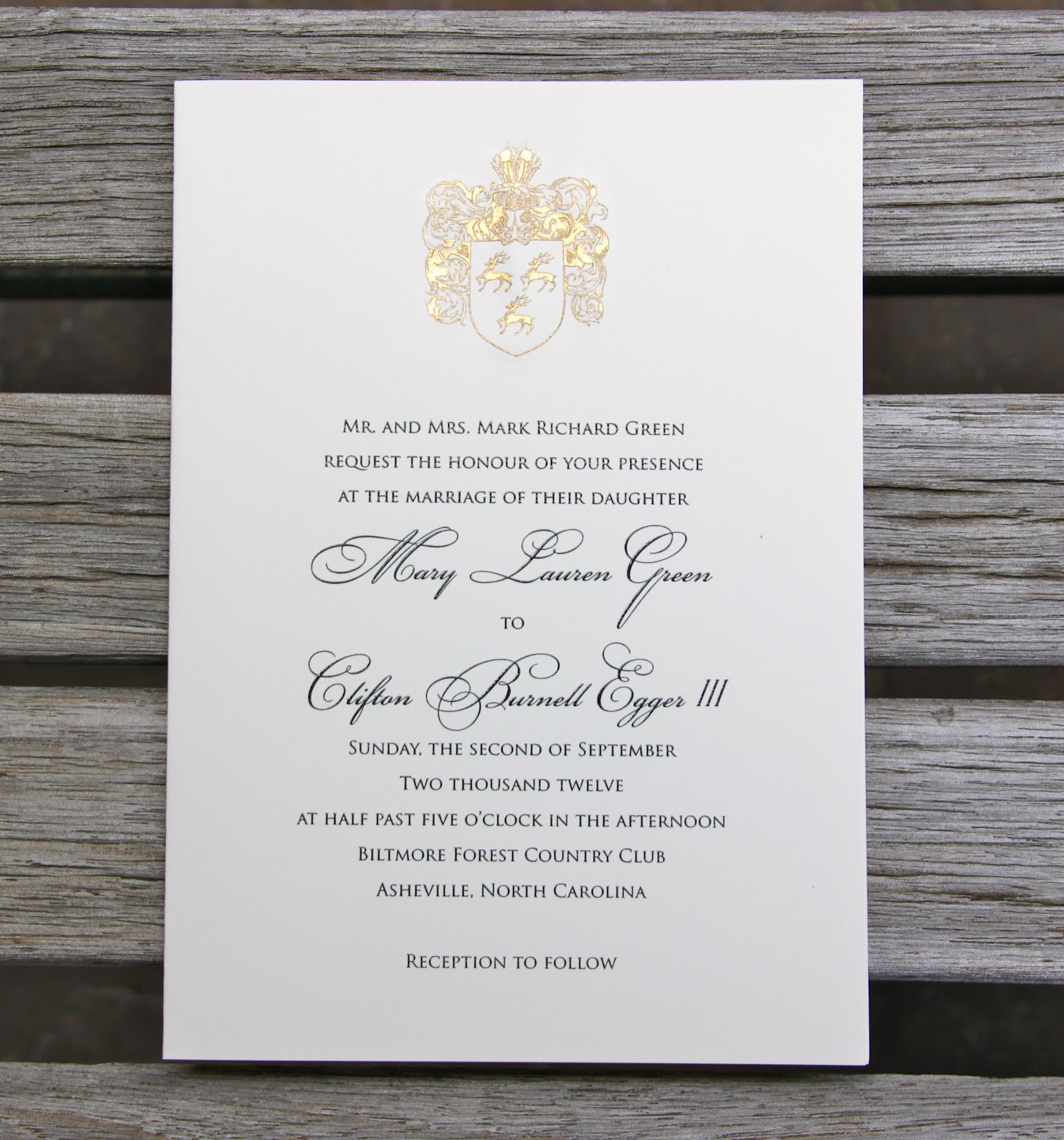 Wedding Invitation Posts | Fresh Ink : Style Sentiment & Stationery in ...