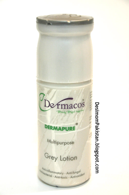 Glam By Amna: DERMACOS DERMAPURE MULTIPURPOSE GREY LOTION