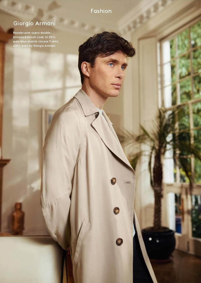 ESQUIRE UK: Cillian Murphy Suits & Shirts Suits & Shirts